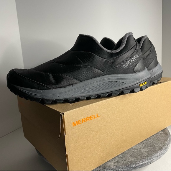 Merrell | Shoes | Nwt Merrell Black Nova Sneaker Moc Mens Size 9 5 ...